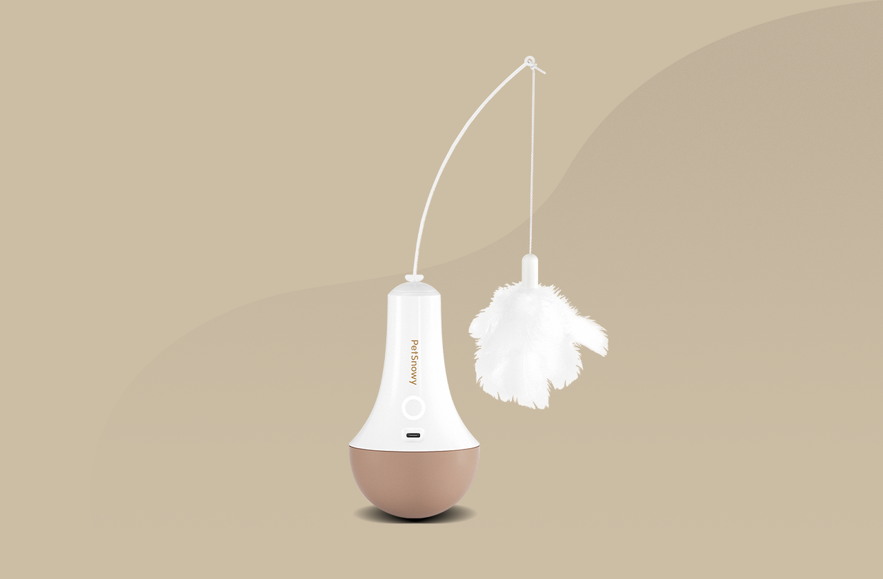 PetSnowy | Juguete para Gatos SNOW⁺ Roly Poly | Apagado Automático en ...